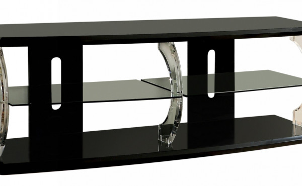 Bornair Contemporary 72-Inch TV Stand with LED Furniture of America