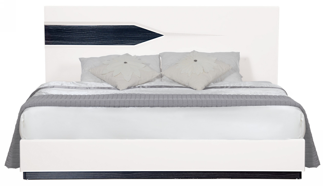 Hudson Bedroom Set White / Grey Global Furniture USA