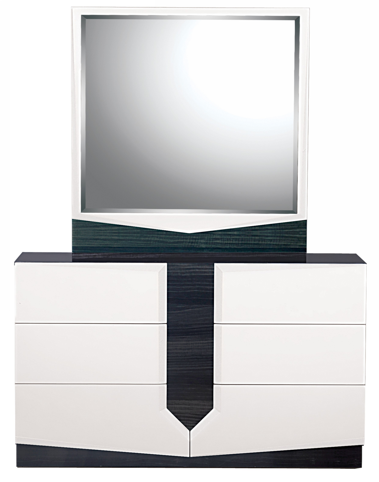 Hudson Bedroom Set White / Grey Global Furniture USA