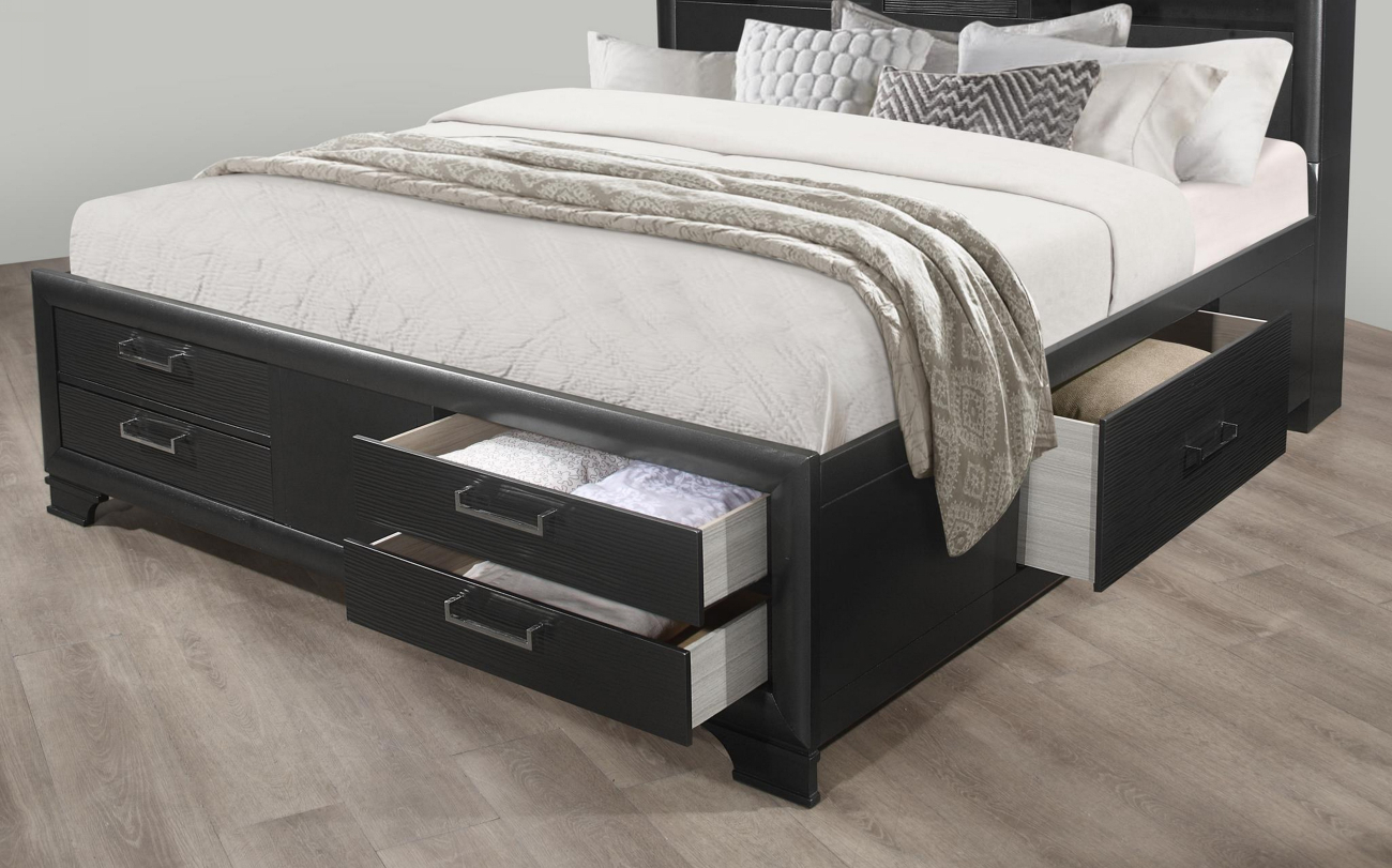 Jordyn Bedroom Set Grey Global Furniture USA