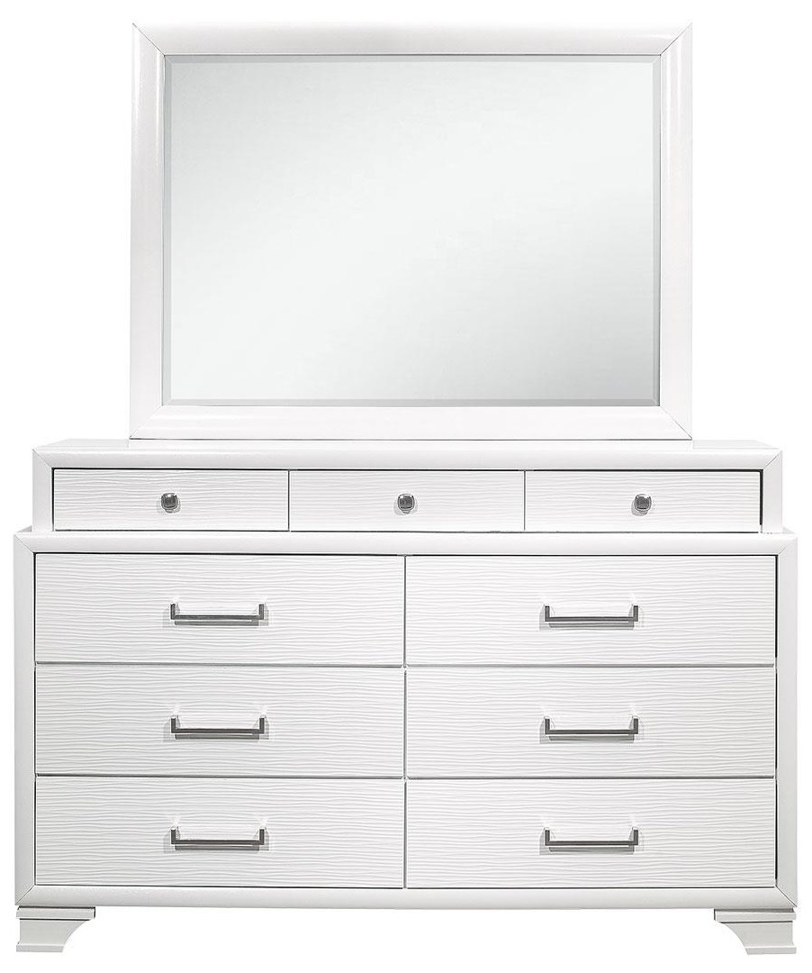 Jordyn Bedroom Set White Global Furniture USA