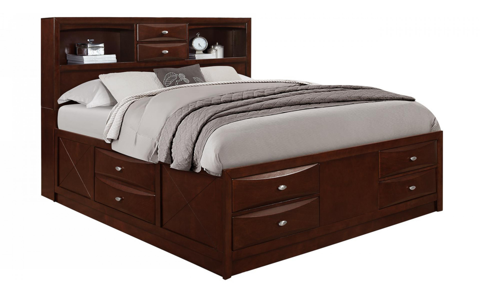 Linda Bedroom Set Merlot Global Furniture USA