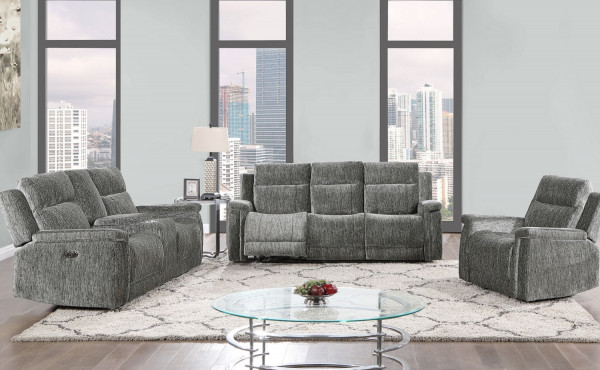 U1797 Sofa Set Dark Grey Global Furniture USA