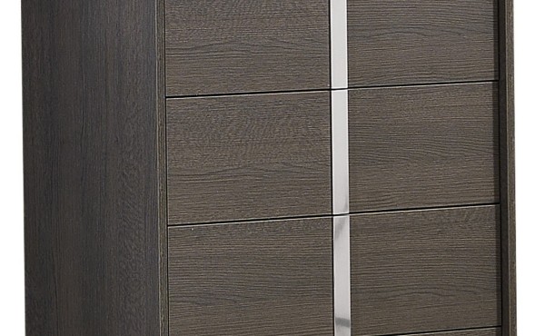 Alice Matte Gray Chest Matte Matte Grey J&M Furniture JM