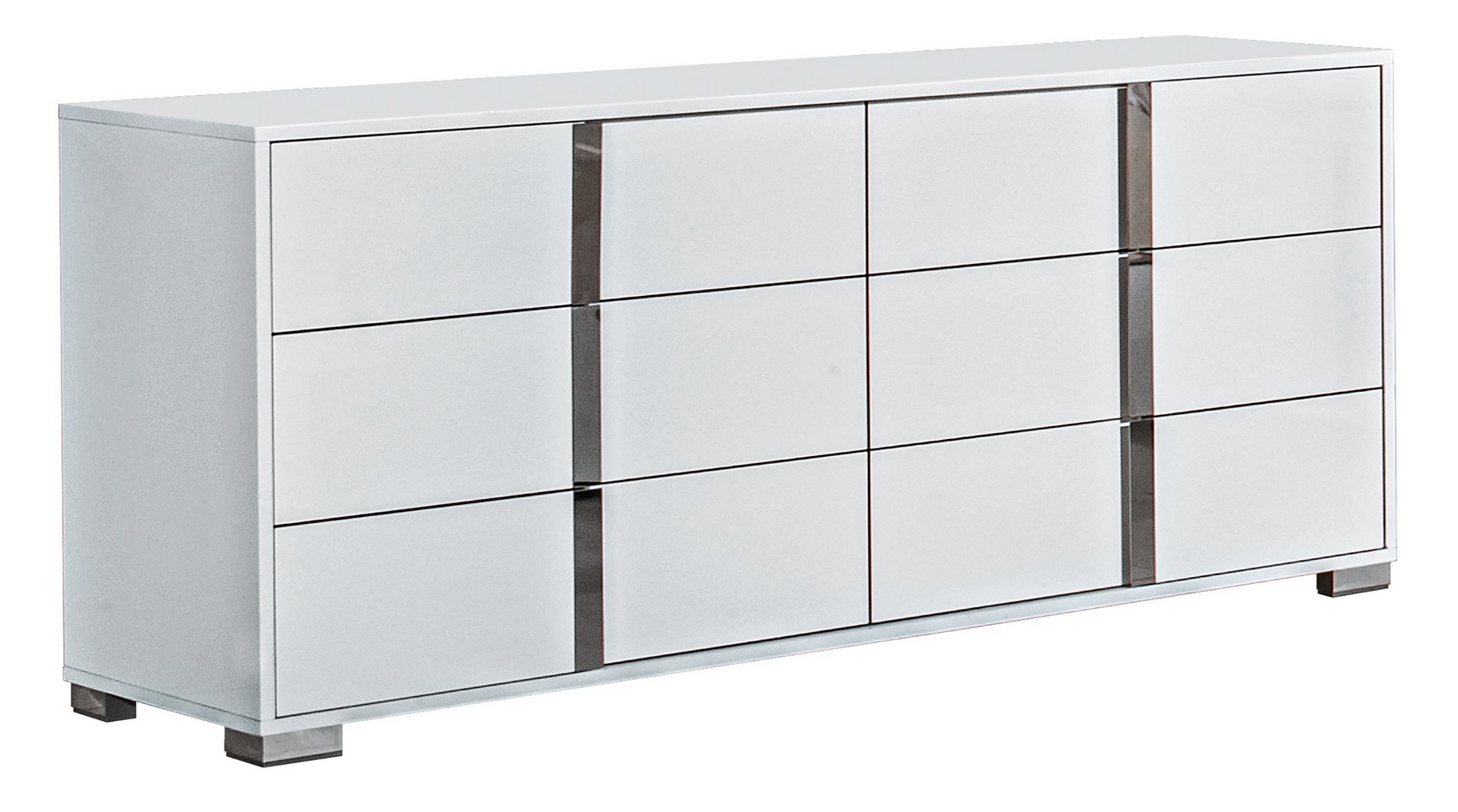 Alice White NS Left Glossy White J&M Furniture JM