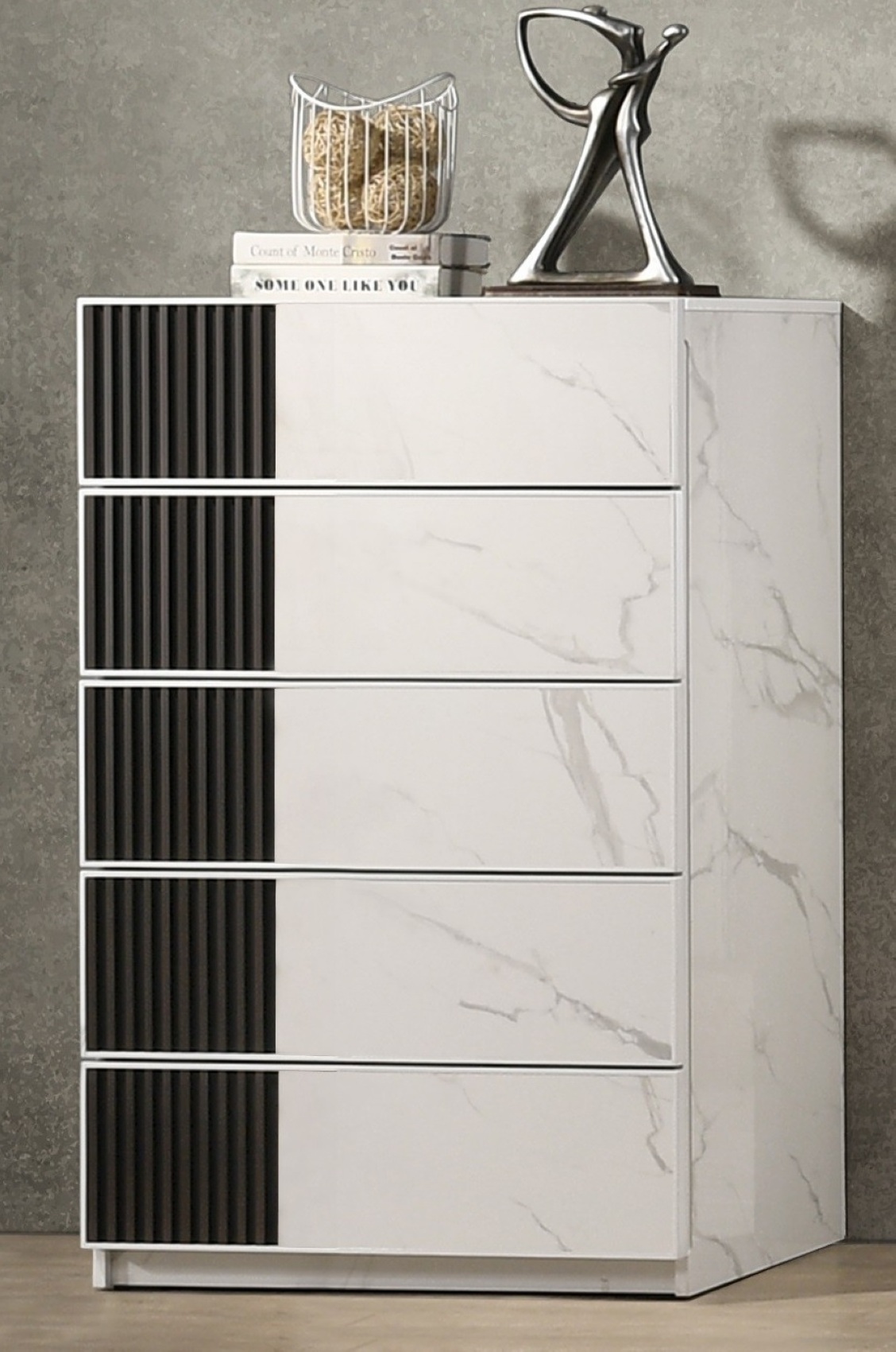 Bianca Chest White / Grey J&M Furniture JM