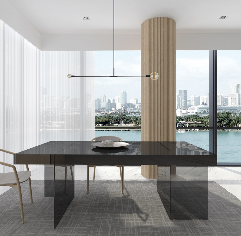 Cloud Dining Table Grey J&M Furniture JM