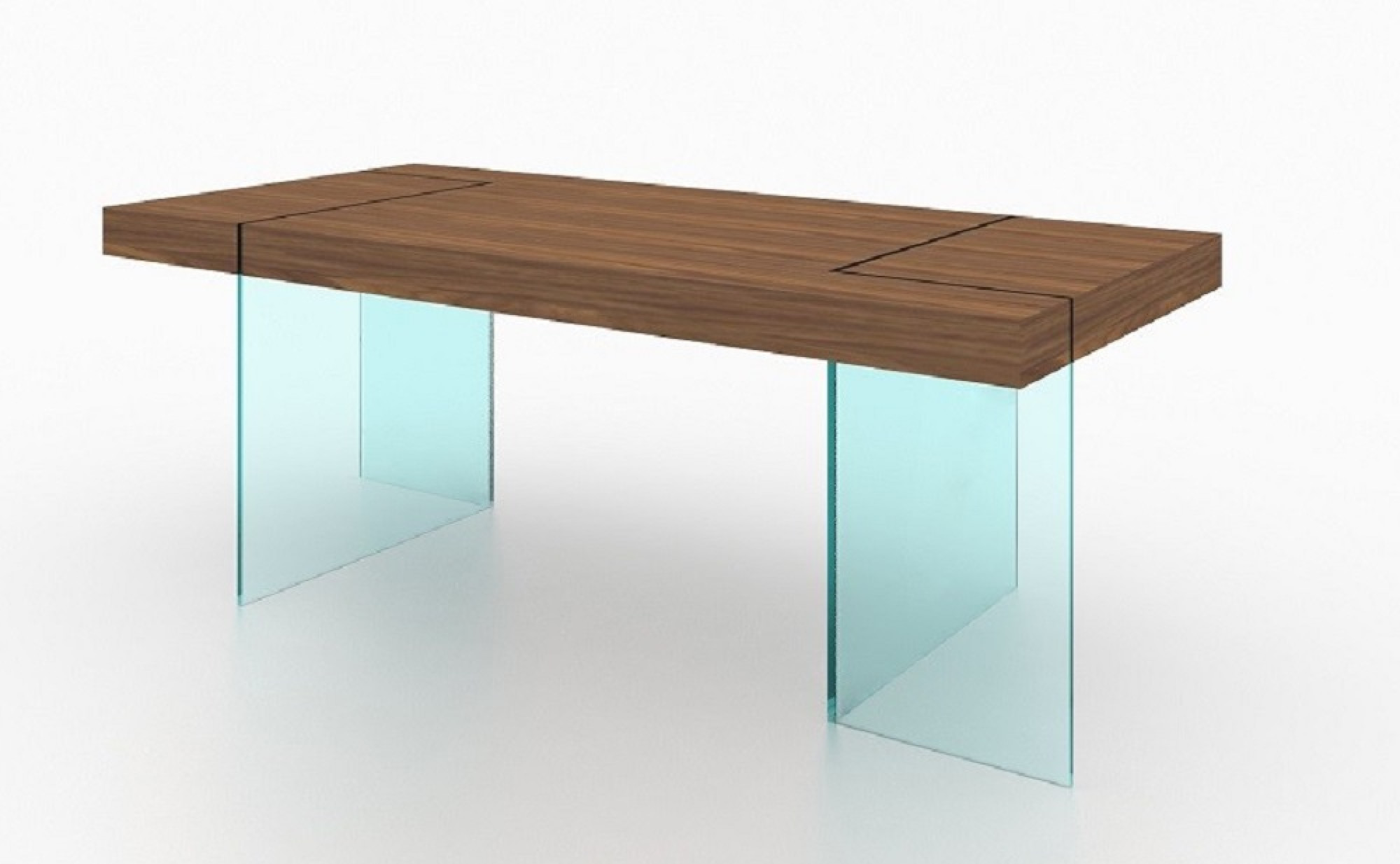 Elm Dining Table Walnut J&M Furniture JM