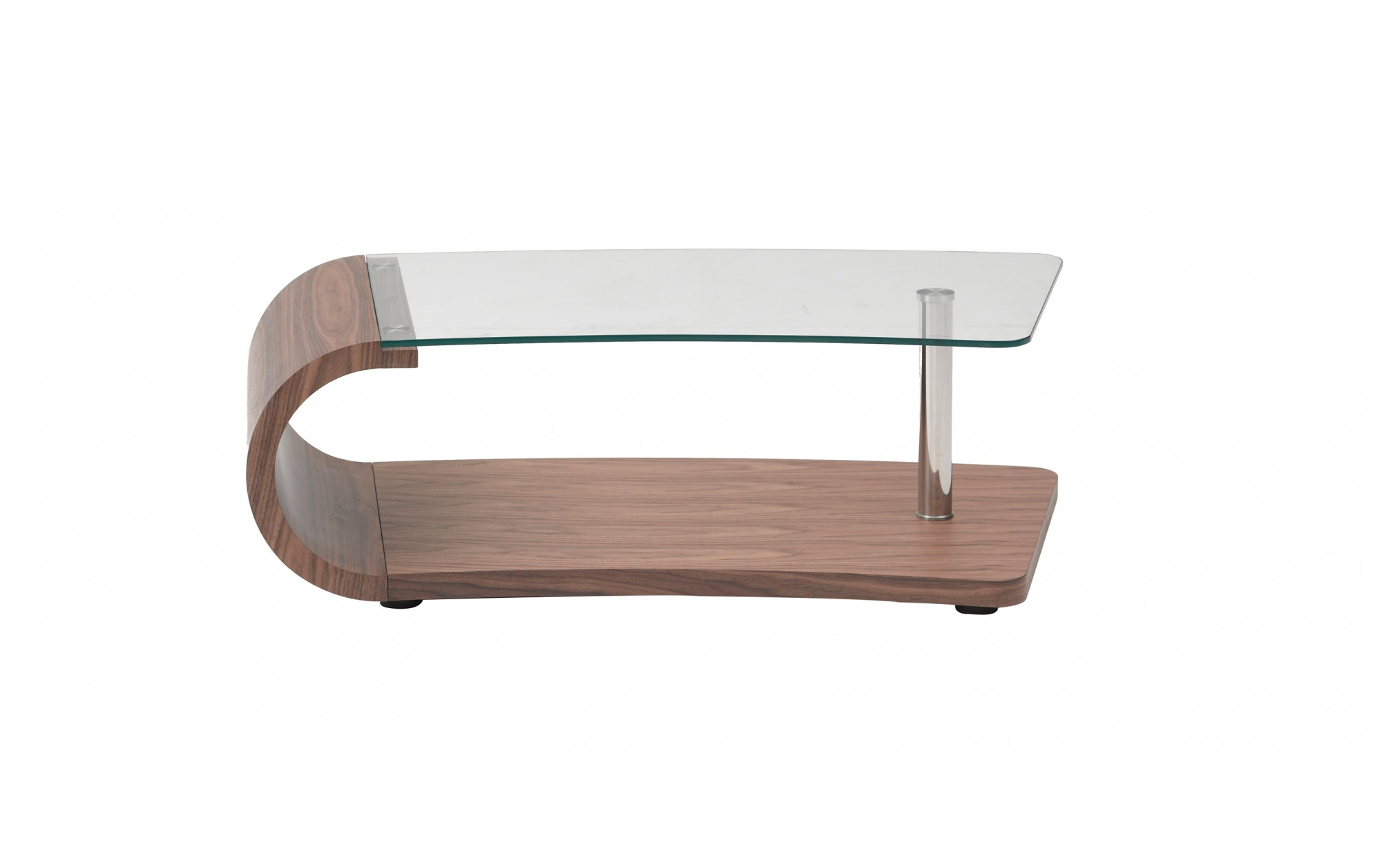Grace Coffee Table Walnut / Glass J&M Furniture JM